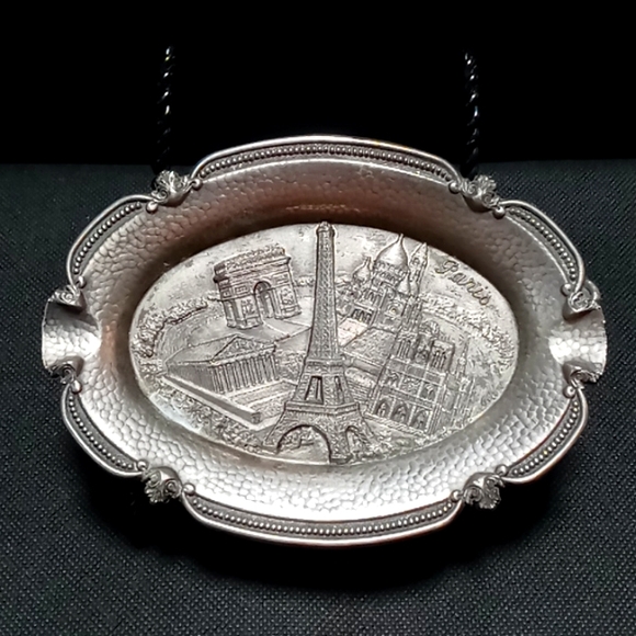 Polyne | Accents | Vintage Cast Pewter Paris Souvenir Ashtray By Polyne ...